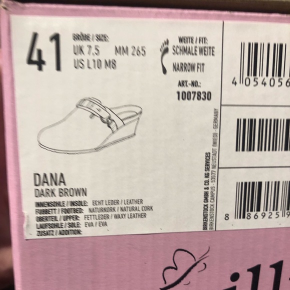 Birkenstock | Shoes | Birkenstock Dana Brown Oiled Leather Clogs New ...